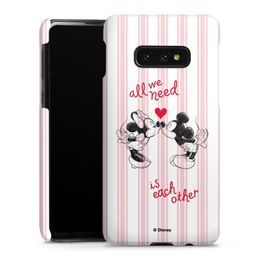 DeinDesign Galaxy S10e Handy Premium Case Smartphone Handyh&uuml;lle Schutzh&uuml;lle matt Love Disney Premium Case