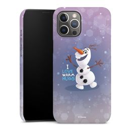 DeinDesign iPhone 12 Pro Max Handy Premium Case Smartphone Handyh&uuml;lle Schutzh&uuml;lle matt Frozen Olaf Official Licensed Product Frozen Premium Case