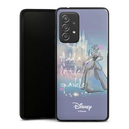 DeinDesign Galaxy A52s 5G Handy Slim Case extra d&uuml;nn Silikon Handyh&uuml;lle schwarz H&uuml;lle Disney Cinderella Official Licensed Product Silikon Slim Case