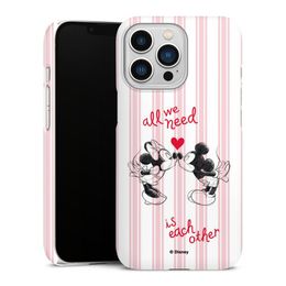 DeinDesign iPhone 13 Pro Handy Premium Case Smartphone Handyh&uuml;lle Schutzh&uuml;lle matt Love Disney Premium Case