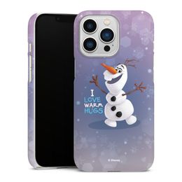 DeinDesign iPhone 13 Pro Handy Premium Case Smartphone Handyh&uuml;lle Schutzh&uuml;lle matt Frozen Olaf Official Licensed Product Frozen Premium Case