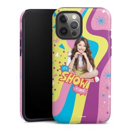 DeinDesign iPhone 12 Pro Max Handy Panzer Handyh&uuml;lle robuste Outdoor H&uuml;lle Schutzh&uuml;lle gl&auml;nzend Soy Luna Official Licensed Product Disney Tough Case