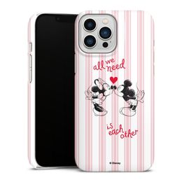 DeinDesign iPhone 13 Pro Max Handy Premium Case Smartphone Handyh&uuml;lle Schutzh&uuml;lle gl&auml;nzend Love Disney Premium Case