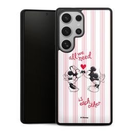 DeinDesign Galaxy S25 Ultra Handy Gallery Case Handyh&uuml;lle 9H Geh&auml;rtetes Glas R&uuml;ckseite H&uuml;lle Love Disney Gallery Case