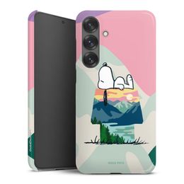 DeinDesign Galaxy S25+ Handy Premium Case Smartphone Handyh&uuml;lle Schutzh&uuml;lle gl&auml;nzend Official Licensed Product Peanuts Snoopy Premium Case