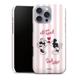 DeinDesign iPhone 16 Pro Max Handy Premium Case Smartphone Handyh&uuml;lle Schutzh&uuml;lle matt Love Disney Premium Case