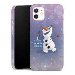 DeinDesign iPhone 12 mini Handy Premium Case Smartphone Handyh&uuml;lle Schutzh&uuml;lle matt Frozen Olaf Official Licensed Product Frozen Premium Case