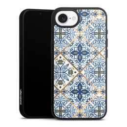 DeinDesign iPhone 16e Handy Gallery Case Handyh&uuml;lle 9H Geh&auml;rtetes Glas R&uuml;ckseite H&uuml;lle Mandala Retro Mosaic Gallery Case