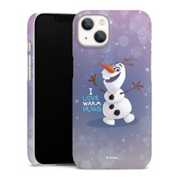 DeinDesign iPhone 13 Handy Premium Case Smartphone Handyh&uuml;lle Schutzh&uuml;lle matt Frozen Olaf Official Licensed Product Frozen Premium Case