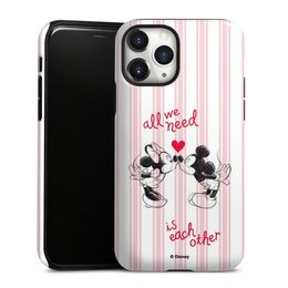 DeinDesign iPhone 11 Pro Handy Panzer Handyh&uuml;lle robuste Outdoor H&uuml;lle Schutzh&uuml;lle gl&auml;nzend Disney Love Tough Case