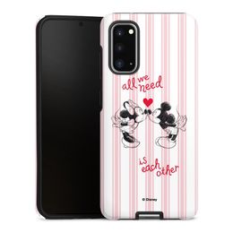 DeinDesign Galaxy S20 Handy Panzer Handyh&uuml;lle robuste Outdoor H&uuml;lle Schutzh&uuml;lle matt Love Disney Tough Case