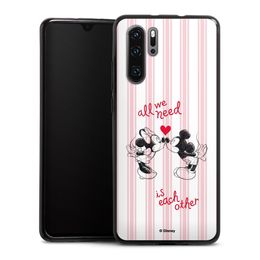 DeinDesign Huawei P30 Pro Handy Silikon H&uuml;lle Case schwarz Handyh&uuml;lle Love Disney