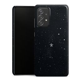 DeinDesign Galaxy A52s 5G Handy Premium Case Smartphone Handyh&uuml;lle Schutzh&uuml;lle gl&auml;nzend Space Astronaut Weltall Premium Case