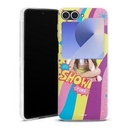 DeinDesign Galaxy Z Flip 7 FE Handy Hard Case Schutzh&uuml;lle transparent Smartphone Handy H&uuml;lle Official Licensed Product Soy Luna Disney Hard Case
