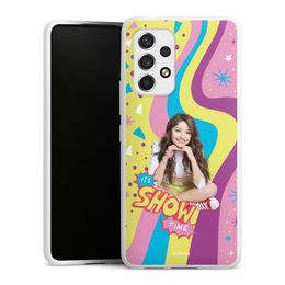 DeinDesign Galaxy A53 5G Handy Silikon H&uuml;lle Case wei&szlig; Handyh&uuml;lle Soy Luna Official Licensed Product Disney Silikon Case