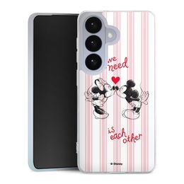 DeinDesign Galaxy S26 Handy Slim Case Silikon Handyh&uuml;lle transparent H&uuml;lle extra d&uuml;nn Love Disney Silikon Slim Case