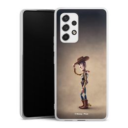 DeinDesign Galaxy A53 5G Handy Silikon H&uuml;lle Case transparent Handyh&uuml;lle Disney Pixar Toy Story Woody Silikon Case