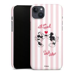 DeinDesign iPhone 14 Plus Handy Premium Case Smartphone Handyh&uuml;lle Schutzh&uuml;lle gl&auml;nzend Love Disney Premium Case