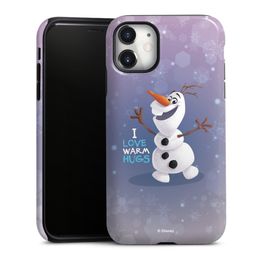 DeinDesign iPhone 11 Handy Panzer Handyh&uuml;lle robuste Outdoor H&uuml;lle Schutzh&uuml;lle gl&auml;nzend Frozen Olaf Official Licensed Product Frozen Tough Case