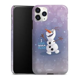 DeinDesign iPhone 11 Pro Max Handy Premium Case Smartphone Handyh&uuml;lle Schutzh&uuml;lle gl&auml;nzend Frozen Olaf Official Licensed Product Frozen Premium Case