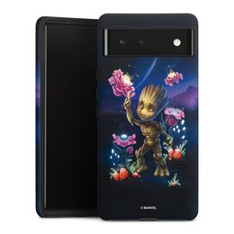 DeinDesign Google Pixel 6 Handy Panzer Handyh&uuml;lle robuste Outdoor H&uuml;lle Schutzh&uuml;lle matt Baby Groot Marvel Guardians Of The Galaxy Tough Case