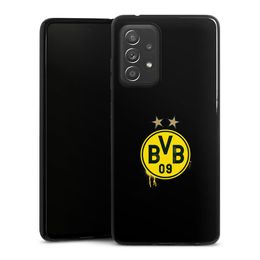 DeinDesign Galaxy A52s 5G Handy Slim Case extra d&uuml;nn Silikon Handyh&uuml;lle schwarz H&uuml;lle Star Bvb Borussia Dortmund Silikon Slim Case