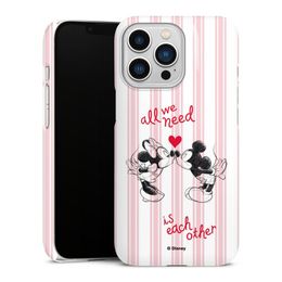 DeinDesign iPhone 13 Pro Handy Premium Case Smartphone Handyh&uuml;lle Schutzh&uuml;lle gl&auml;nzend Love Disney Premium Case