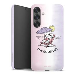 DeinDesign Galaxy S25+ Handy Premium Case Smartphone Handyh&uuml;lle Schutzh&uuml;lle gl&auml;nzend Snoopy Official Licensed Product Peanuts Premium Case