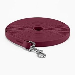 THE DOG IDEA Biothane Schleppleine Bordeaux 10 m