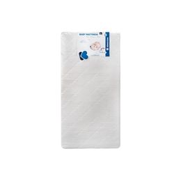 Kikkaboo Babybett Matratze Air Sense 120 x 60 x 14 cm Bezug abnehmbar, 3D Schaum wei&szlig;