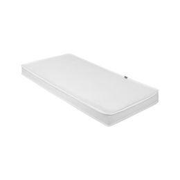 Kikkaboo Babybett Matratze Night Dream 120 x 60 x 10 cm, 3D Schaumschicht wei&szlig;