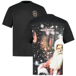 Jack & Jones Herren Gro&szlig;e Gr&ouml;&szlig;en | Jack&Jones T-Shirt aus Biobaumwolle Farbe schwarz Gr&ouml;&szlig;e: 4XL