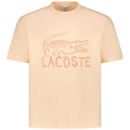 Herren Gro&szlig;e Gr&ouml;&szlig;en | Lacoste T-Shirt aus Biobaumwolle Farbe orange Gr&ouml;&szlig;e: 3XL