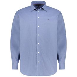 Herren Gro&szlig;e Gr&ouml;&szlig;en | Tommy Hilfiger Freizeithemd mit Stretch Farbe dunkelblau Gr&ouml;&szlig;e: 5XL