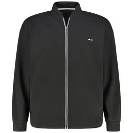 Herren Gro&szlig;e Gr&ouml;&szlig;en | Pfundskerl p ACTIVE Sweatjacke, elastisch, weich und leicht Farbe schwarz Gr&ouml;&szlig;e: 5XL