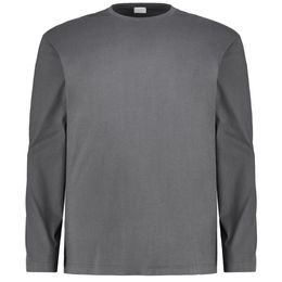 Herren Gro&szlig;e Gr&ouml;&szlig;en | Mey Sleepwear Longsleeve aus Baumwolle Farbe grau Gr&ouml;&szlig;e: 5XL