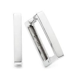 Paar Creolen Bruno Banani "Schmuck Geschenk Silber 925 Ohrschmuck Ohrringe", silber (silberfarben), Ohrringe, Damen, Silber 925 (Sterlingsilber)