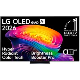 LG OLED-Fernseher "OLED83C69LB", Energieeffizienz: D (A-G), schwarz, 83 &Prime;, Fernseher