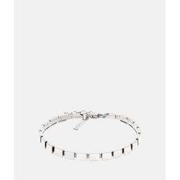 Edelstahlarmband Liebeskind Berlin "Schmuck Geschenk Armkette Berlin Nights", silber (edelstahlfarben), Armb&auml;nder, Damen, 21cm, Edelstahl, Edelstahlarmband