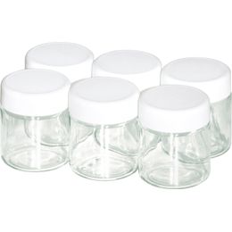 Steba Joghurtgl&auml;ser "JM 2", wei&szlig; (transparent, wei&szlig;), B/H/L: 7cm x 8,5cm, Lebensmittelaufbewahrungsbeh&auml;lter