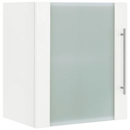 Wiho-K&uuml;chen Glash&auml;ngeschrank WIHO K&Uuml;CHEN "Flexi2", wei&szlig; (front und korpus: wei&szlig;), B:50cm H:56,5cm T:35cm, Schr&auml;nke, Glash&auml;ngeschrank, Breite 50 cm