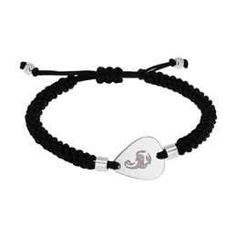 Armband Amor "Scorpions by Amor", edelstahlfarben, Armb&auml;nder, Damen, 24cm, Edelstahl Nylon, Edelstahl, Nylon, Armband