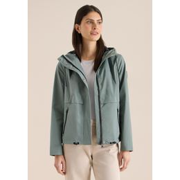 Windbreaker Cecil, Jungen, Gr. M (40), kelp gr&uuml;n, Stoff, Obermaterial: 100% Polyester. Futter: 100% Polyester, unifarben, comfort fit normal, ohne Ausschnitt, B&uuml;ndchen, Jacken Windbreaker, mit Kapuze