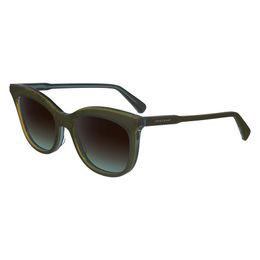 Longchamp Gr&uuml;ne Acetat-Sonnenbrille
