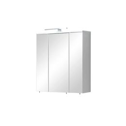 H&ouml;ffner Spiegelschrank Brahmsee &brvbar; wei&szlig; &brvbar; Ma&szlig;e (cm): B: 65,2 H: 71,8 T: 20.4 &raquo; H&ouml;ffner