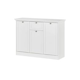 H&ouml;ffner Kommode Laurito &brvbar; wei&szlig; &brvbar; Ma&szlig;e (cm): B: 120 H: 90 T: 40.0 &raquo; H&ouml;ffner