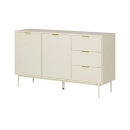 H&ouml;ffner Sideboard Nanno &brvbar; beige &brvbar; Ma&szlig;e (cm): B: 140 H: 79,5 T: 41.5 &raquo; H&ouml;ffner