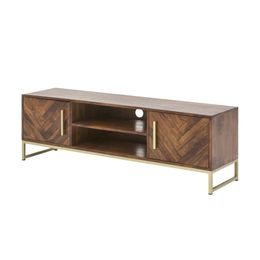 H&ouml;ffner TV-Lowboard aus Massivholz Calatria &brvbar; holzfarben &brvbar; Ma&szlig;e (cm): B: 150 H: 50 T: 39.0 &raquo; H&ouml;ffner