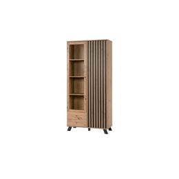 H&ouml;ffner Vitrine Harmony Ma&szlig;e (cm): B: 92 H: 198,5 T: 40.0 &raquo; H&ouml;ffner