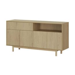 Roomers Sideboard Offida &brvbar; holzfarben &brvbar; Ma&szlig;e (cm): B: 160 H: 80 T: 43.0 &raquo; H&ouml;ffner